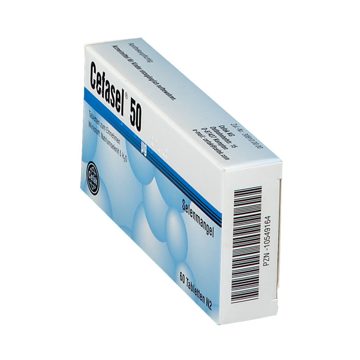 Cefasel® 50 µg 60 St - Shop Apotheke