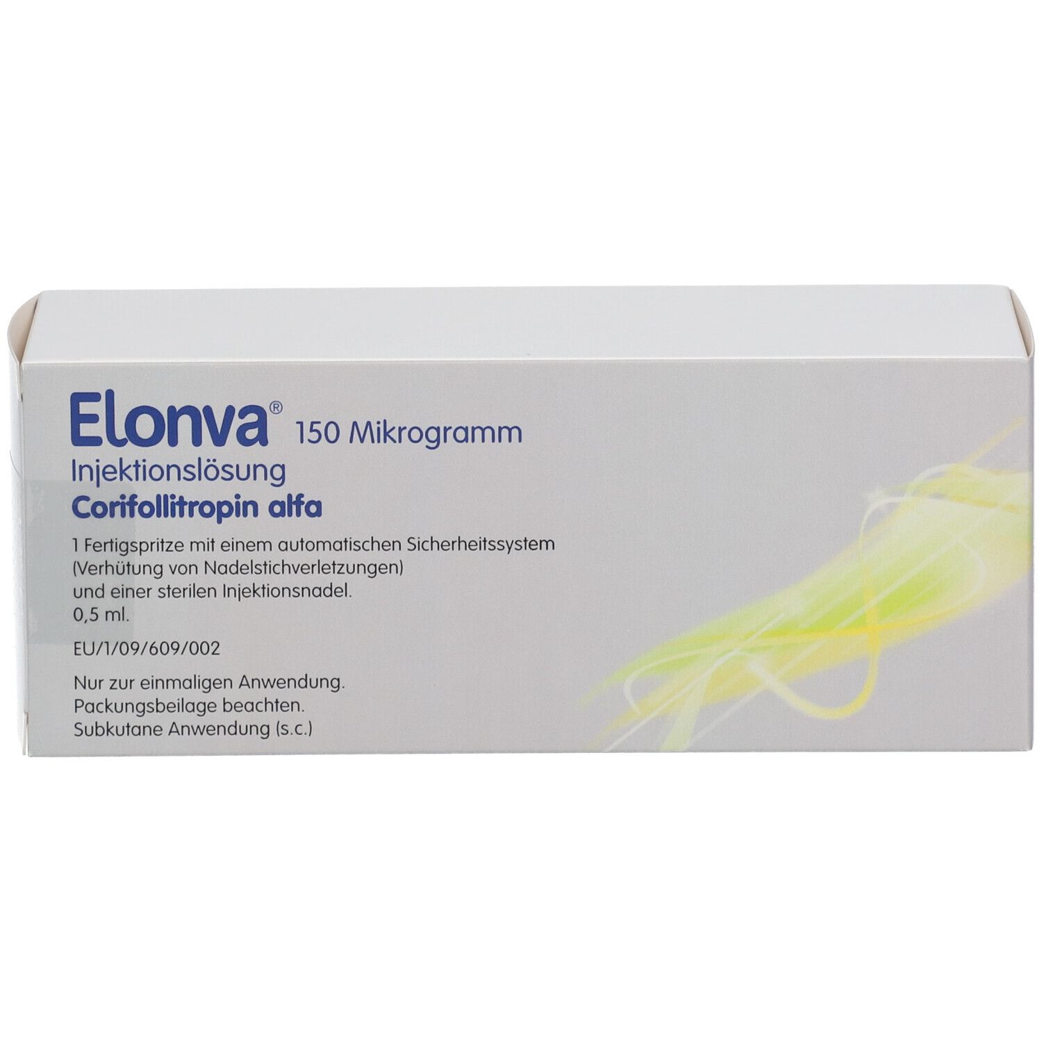 ELONVA 150 Mikrogramm Injektionslsg.i.e.Fertigspr. 0,5 ml mit dem E ...