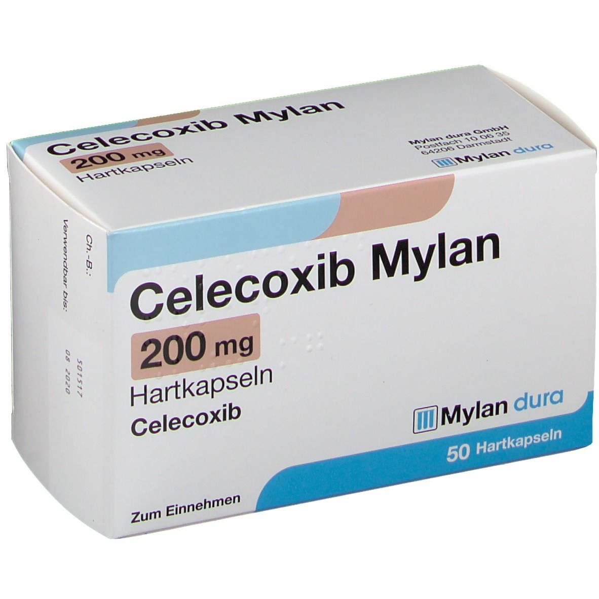 Celecoxib Mylan 200 mg 50 St mit dem E-Rezept kaufen - Shop Apotheke