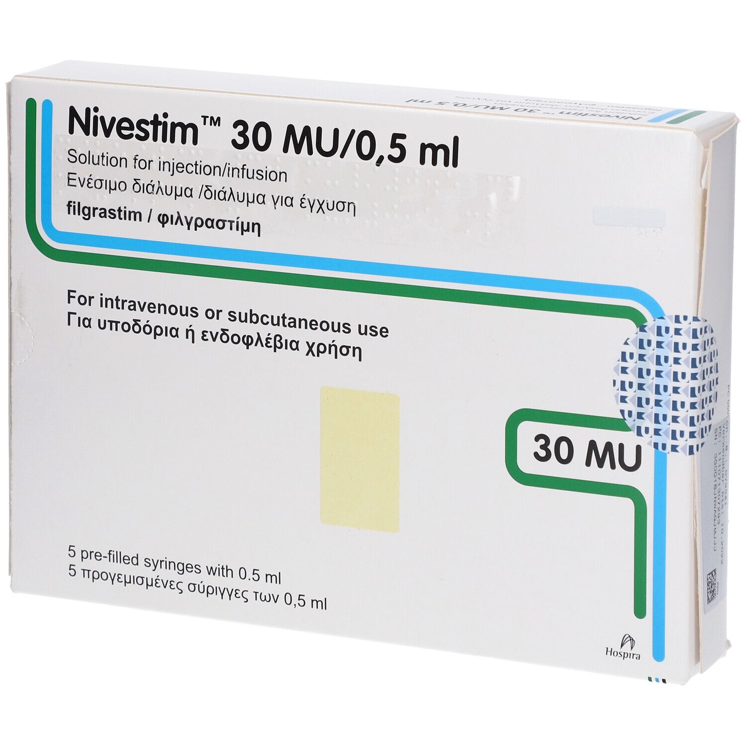 Nivestim 30 Mio.E/0,5 ml 5 St mit dem E-Rezept kaufen - Shop Apotheke