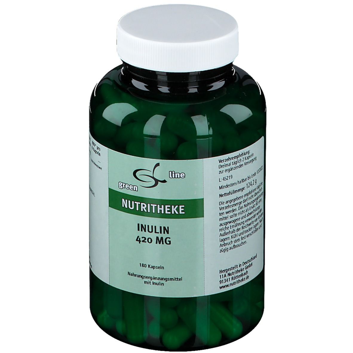 green line Inulin 420 mg 180 St - shop-apotheke.com