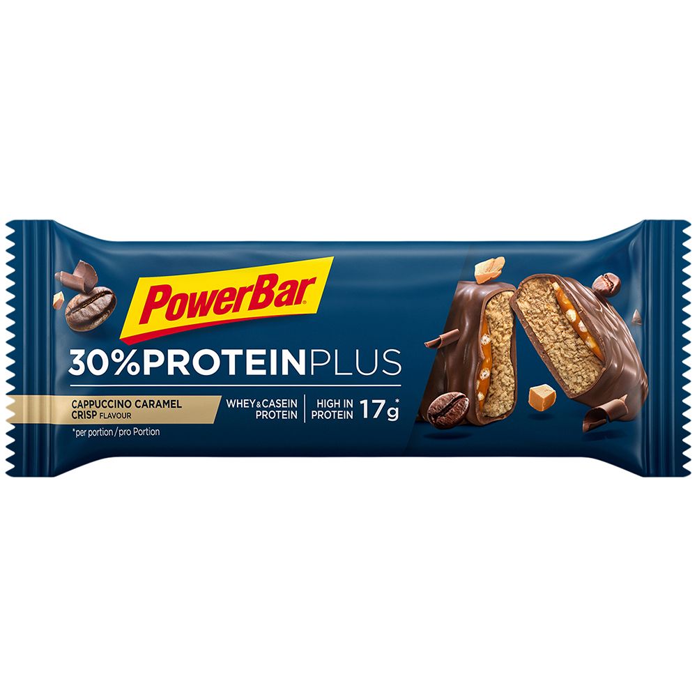 PowerBar® Protein Plus 30% Capuccino-Caramel Crisp 55 g - Shop Apotheke