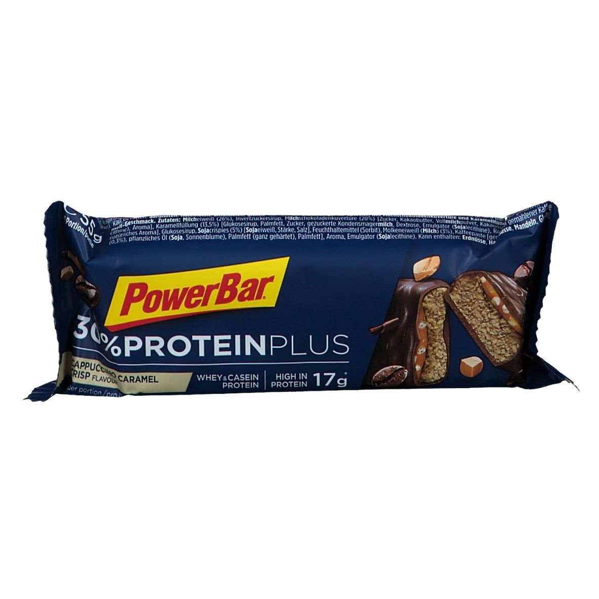 PowerBar® Protein Plus 30% Capuccino-Caramel Crisp 55 g - shop-apotheke.at