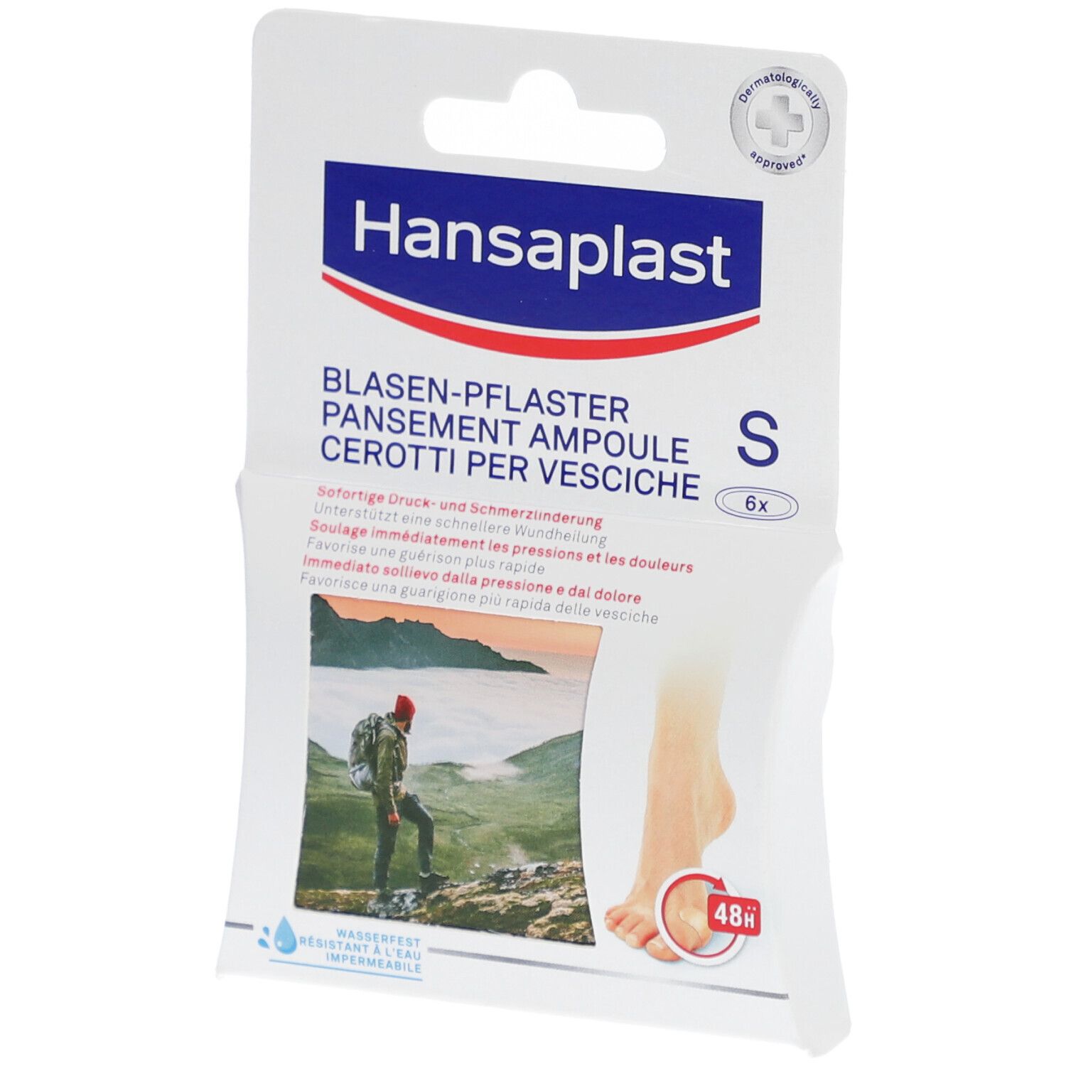 Hansaplast Blasen-Pflaster klein 6 St - shop-apotheke.at