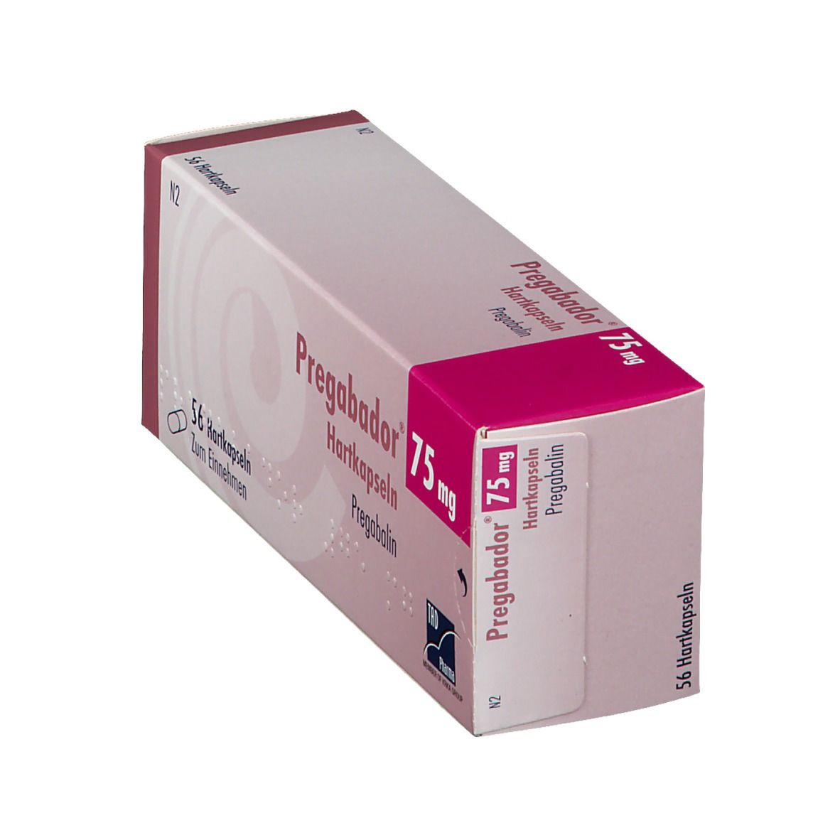 PREGABADOR 75MG HKP 56 St mit dem E-Rezept kaufen - Shop Apotheke