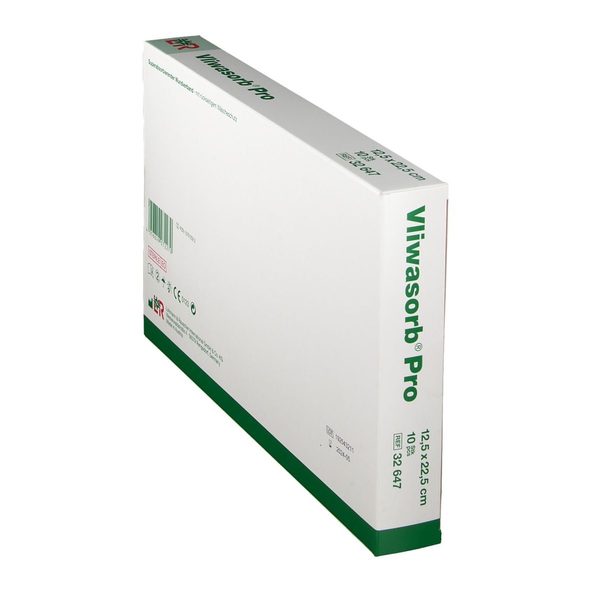 Vliwasorb® Pro Superabsorbierender Wundverband 12,5 x 22,5 cm 10 St ...