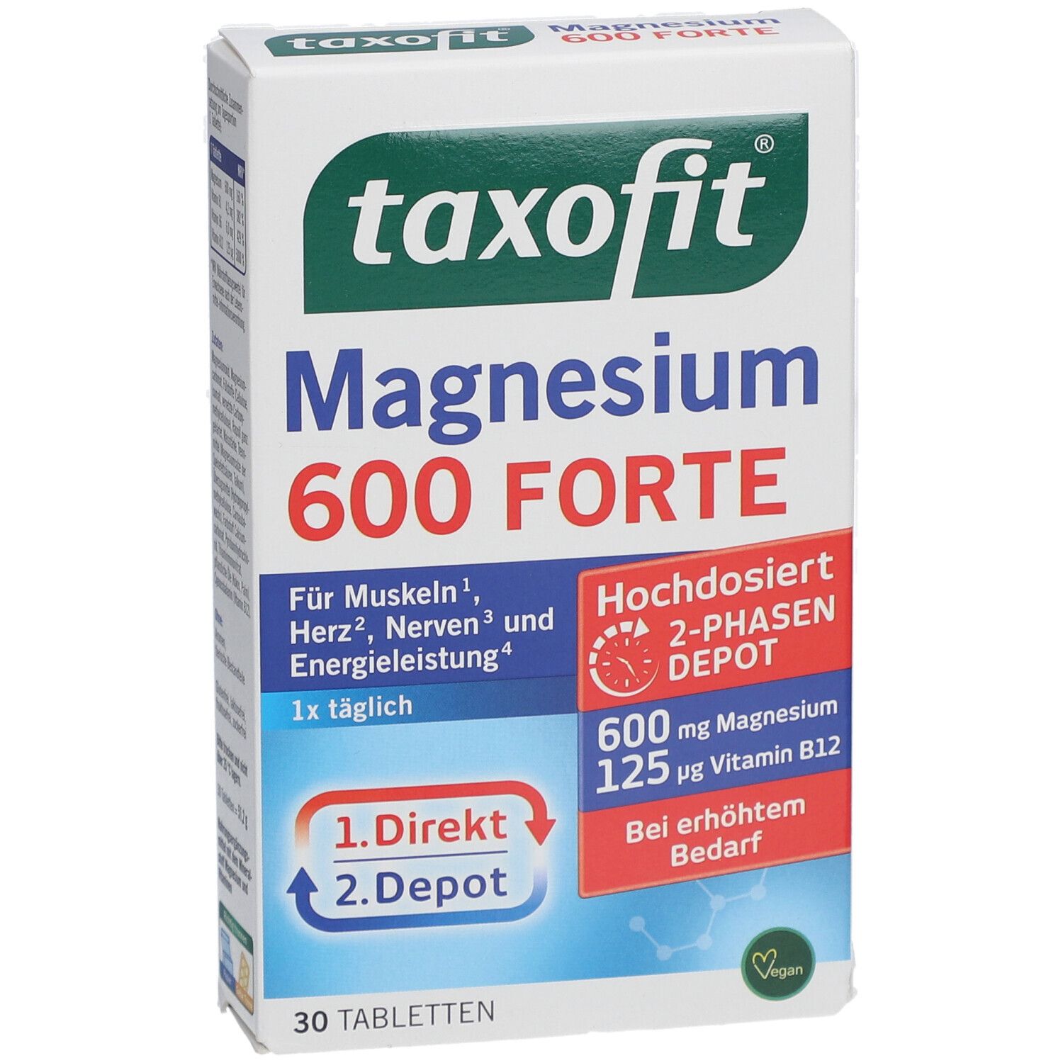 taxofit® Magnesium 600 Forte 30 St - shop-apotheke.com
