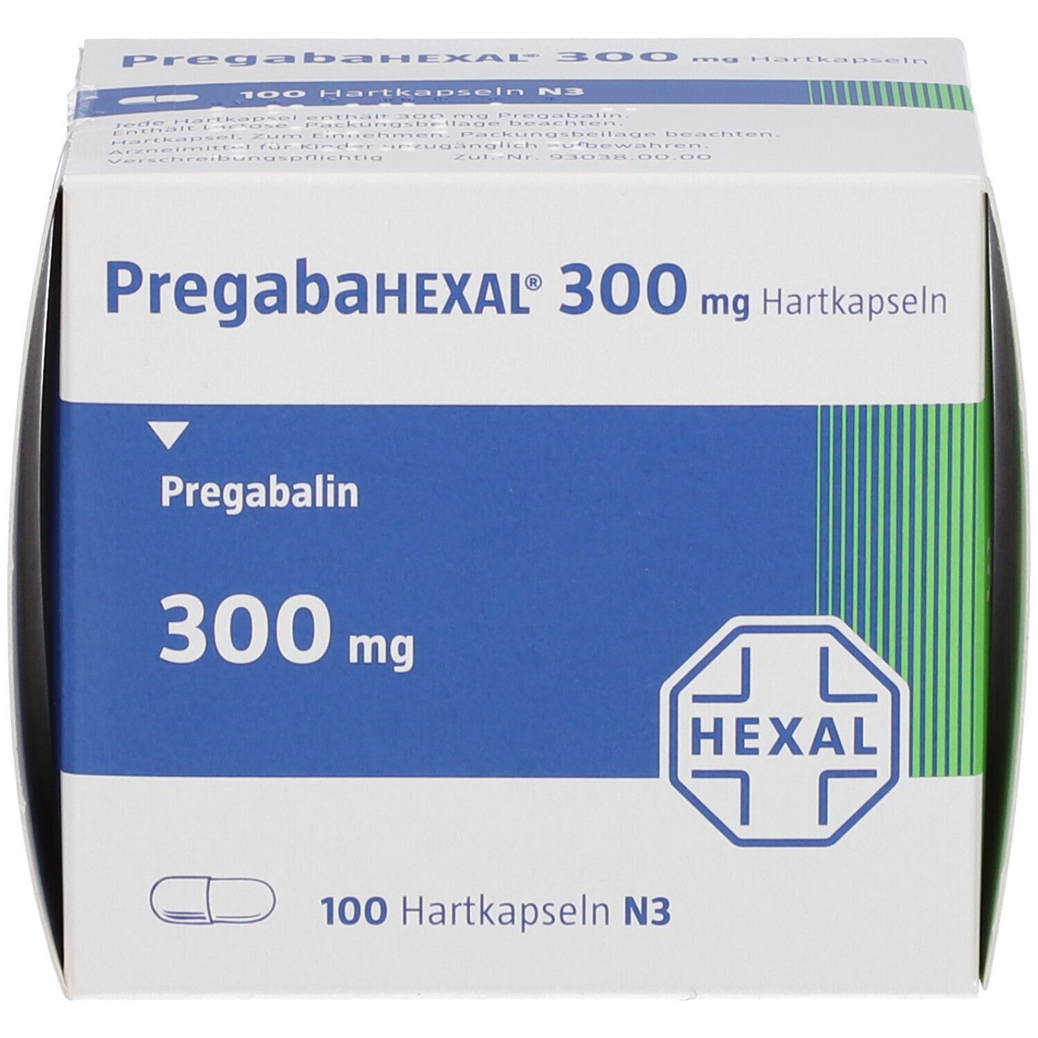 PregabaHEXAL® 300 mg 100 St mit dem E-Rezept kaufen - Shop Apotheke
