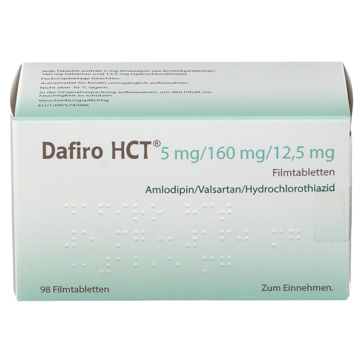 Dafiro HCT 5 mg/160 mg/12,5 mg 98 St mit dem E-Rezept kaufen - Shop ...