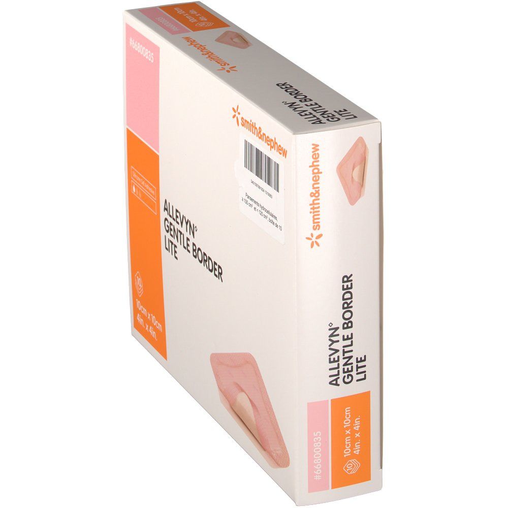 ALLEVYN® GENTLE BORDER LITE 10x10 cm 10 St - Shop Apotheke