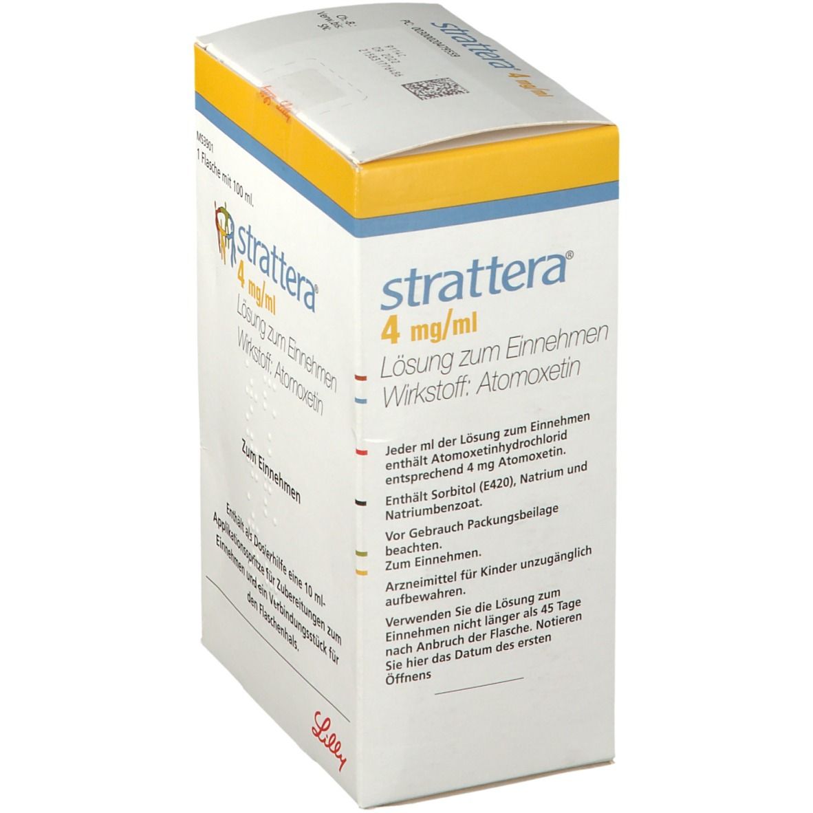 Strattera 4 Mg ml 100 Ml Mit Dem E Rezept Kaufen Shop Apotheke