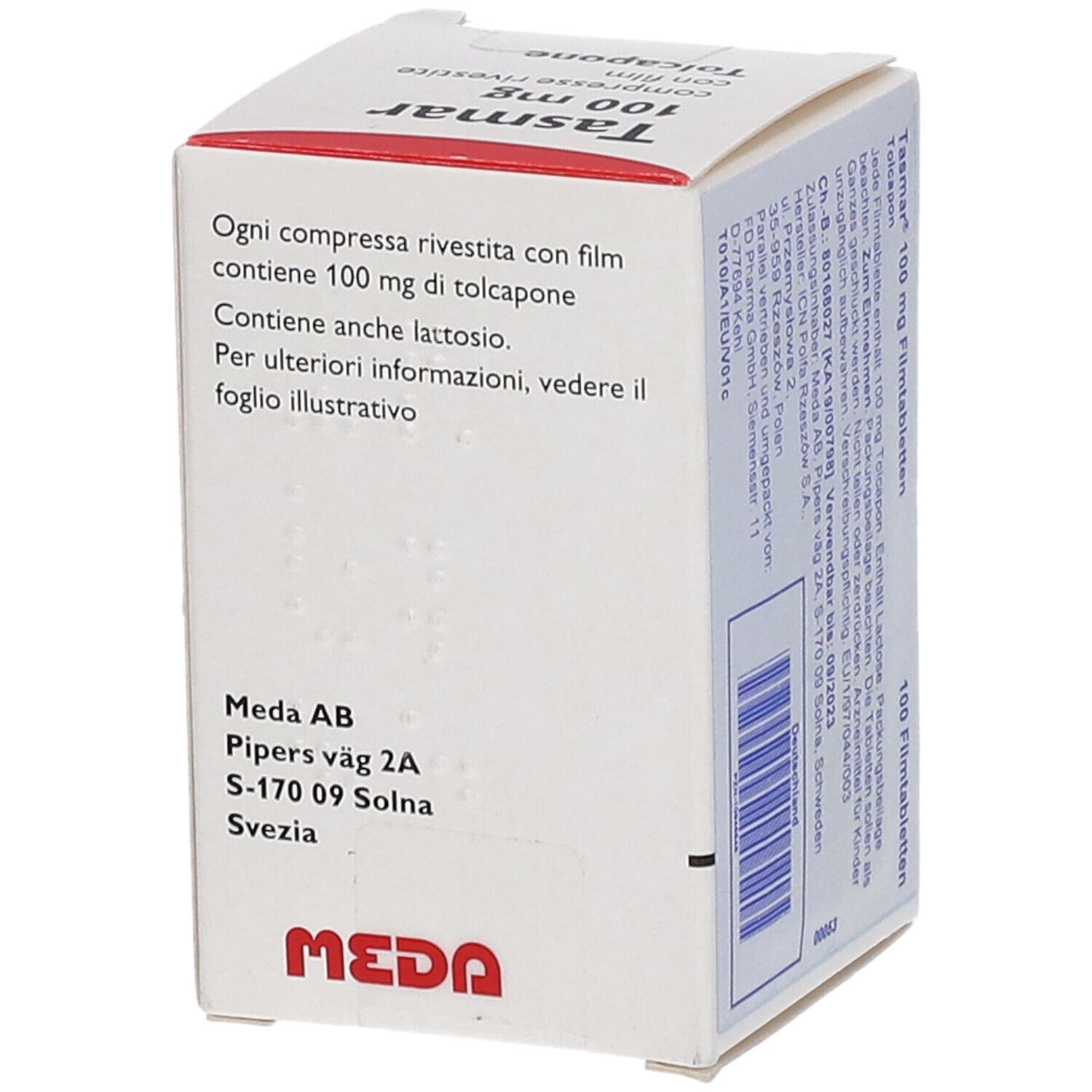 Tasmar 100 mg 100 St mit dem E-Rezept kaufen - Shop Apotheke