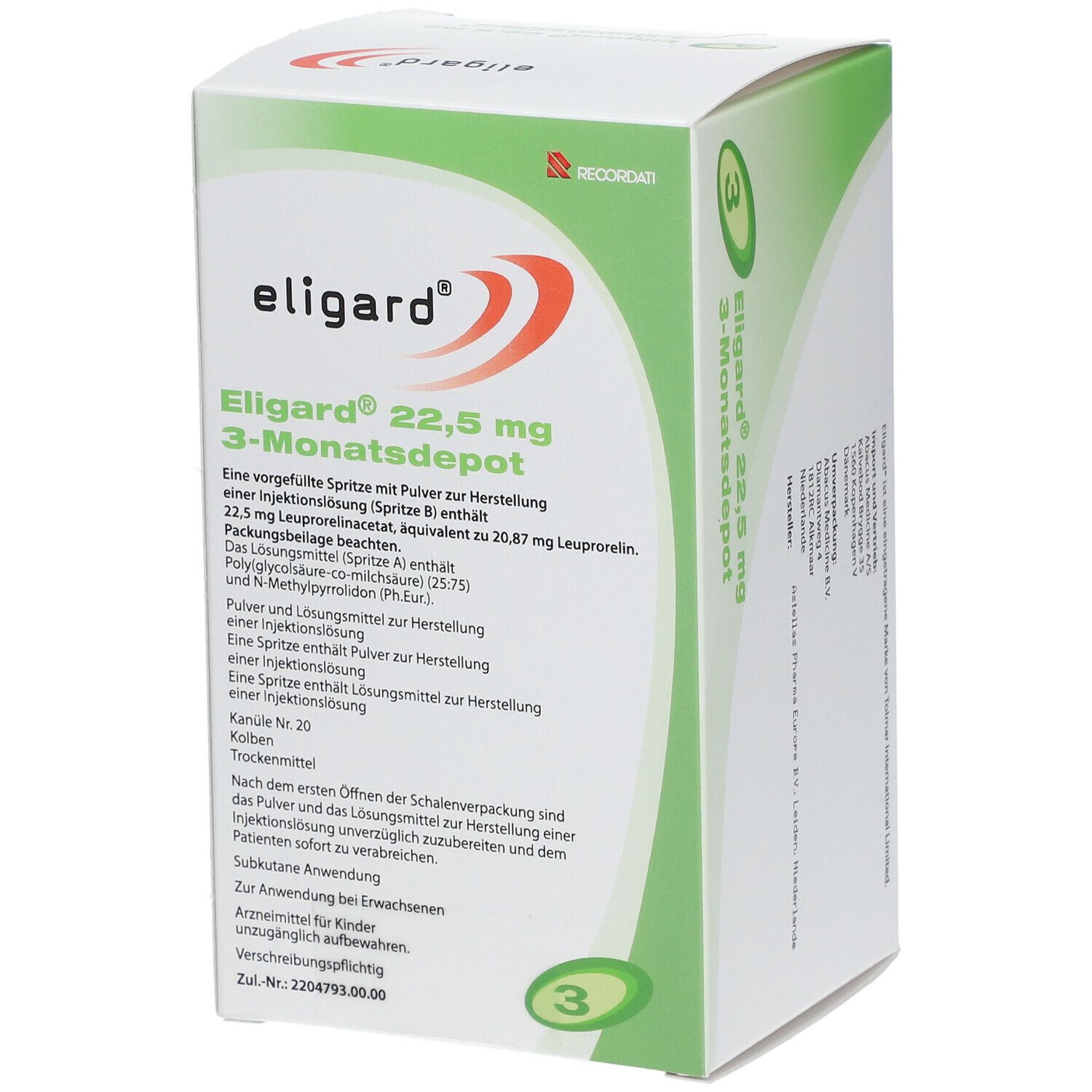 Eligard® 45434 Mg 1 St mit dem E-Rezept kaufen - Shop Apotheke