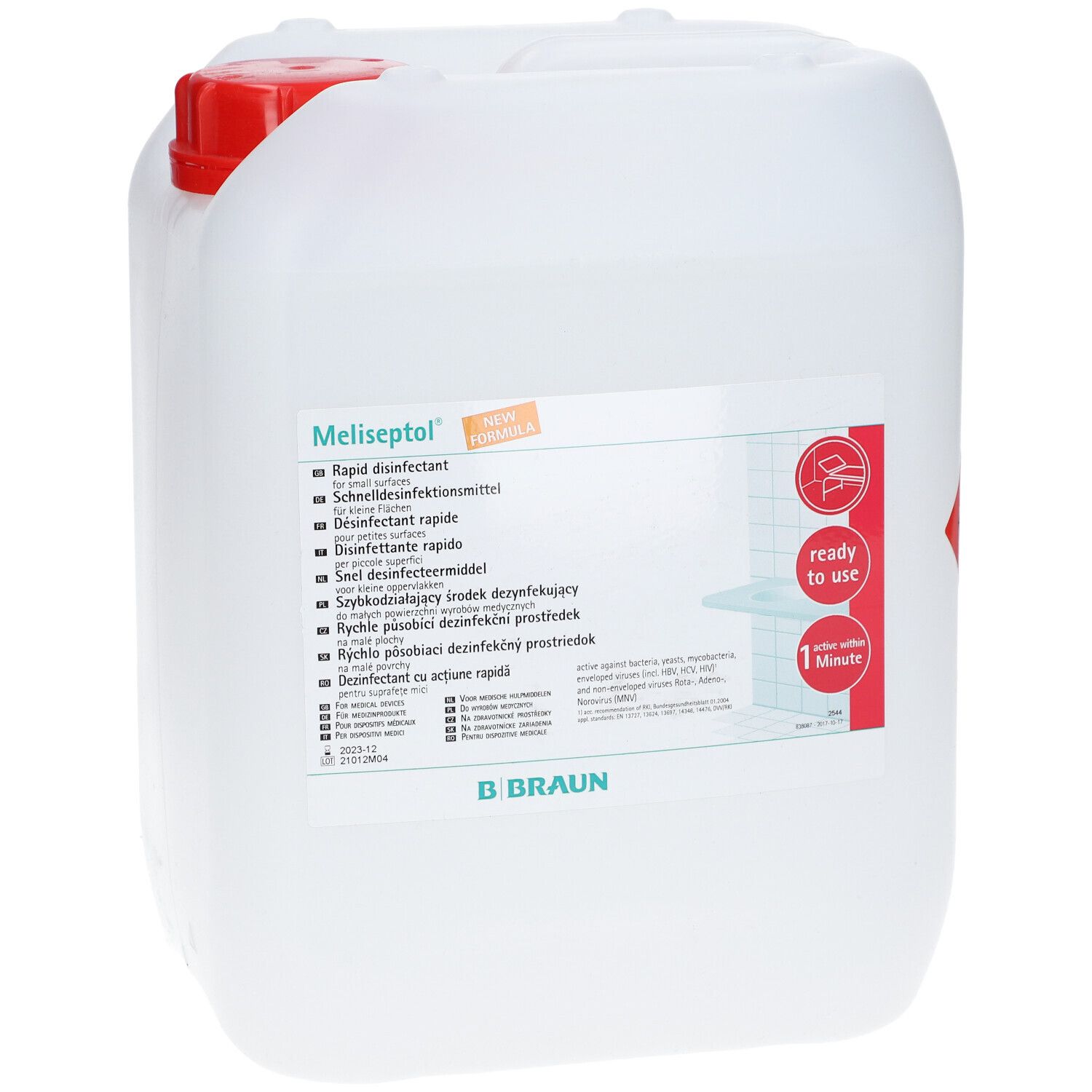 Meliseptol® New Formula Schnelldesinfektion 5 l - shop-apotheke.at
