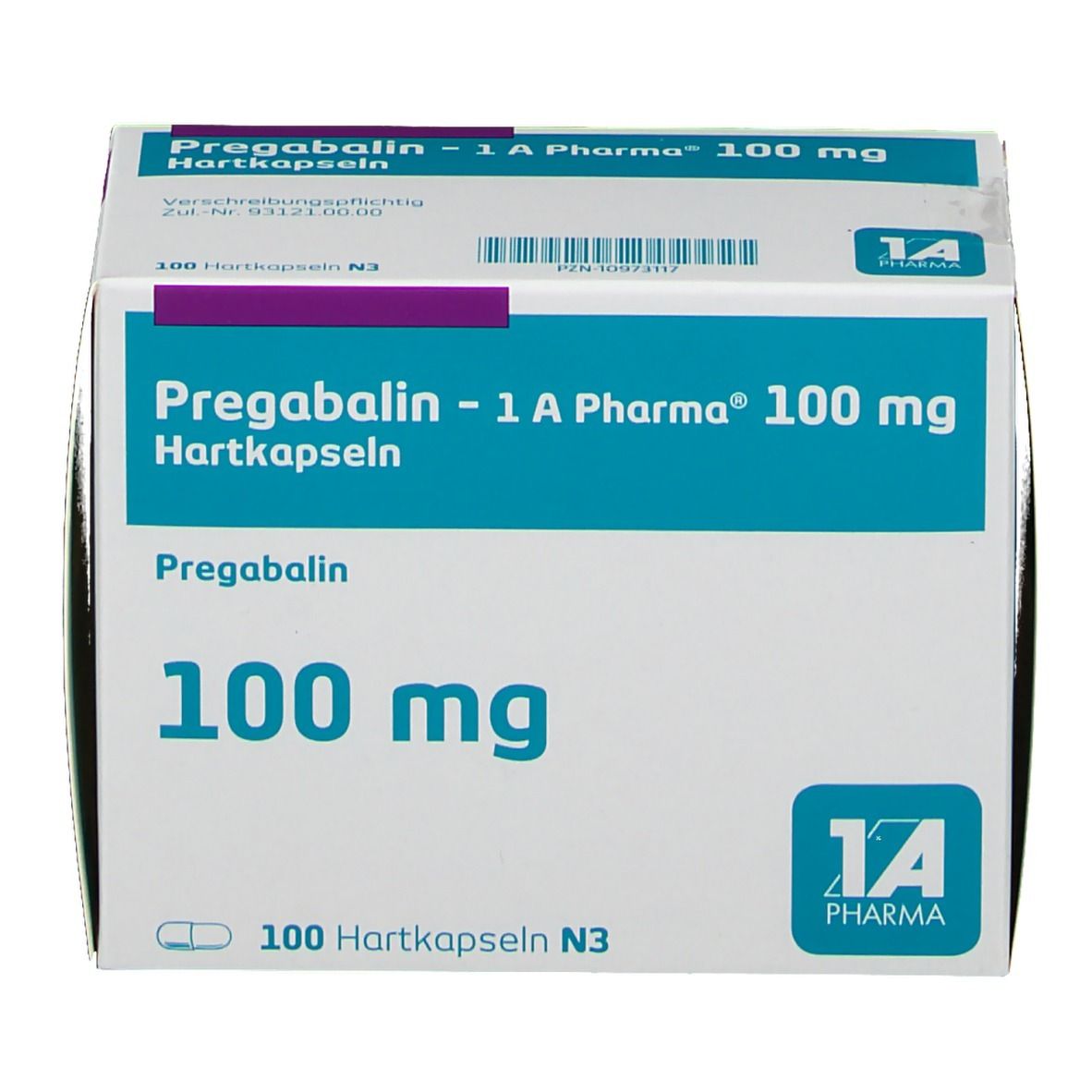 Pregabalin-1 A Pharma100Mg 100 St mit dem E-Rezept kaufen - Shop Apotheke