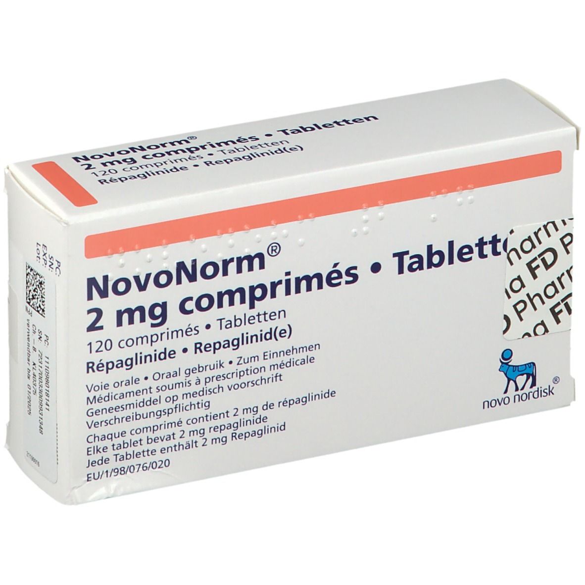 Novonorm 2 mg 120 St mit dem E-Rezept kaufen - Shop Apotheke