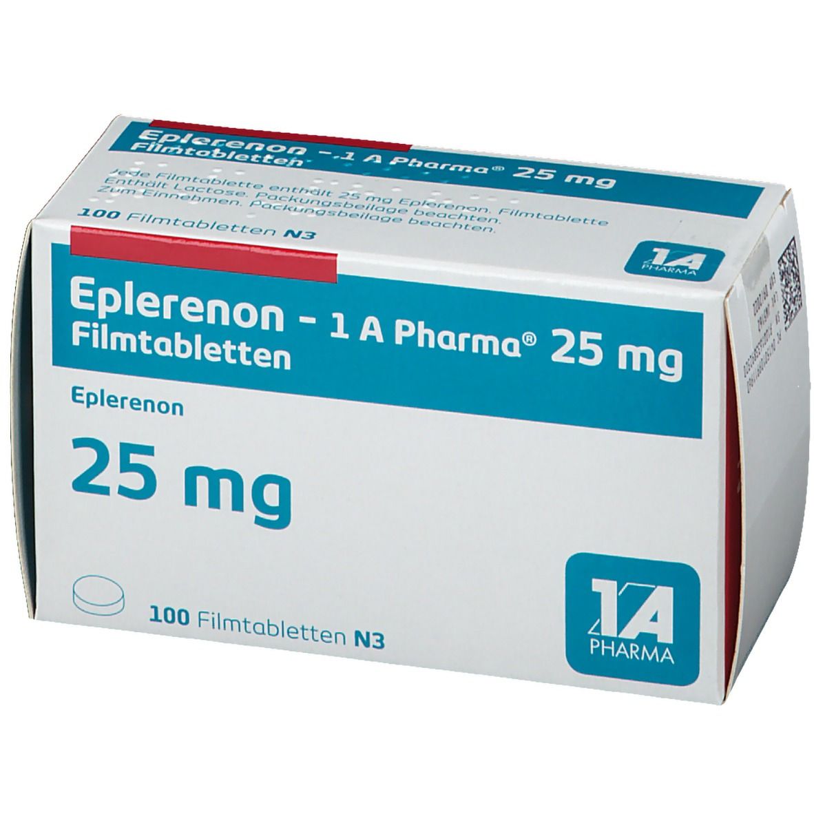 Eplerenon 1A Pharma® 25Mg 100 St mit dem E-Rezept kaufen - Shop Apotheke