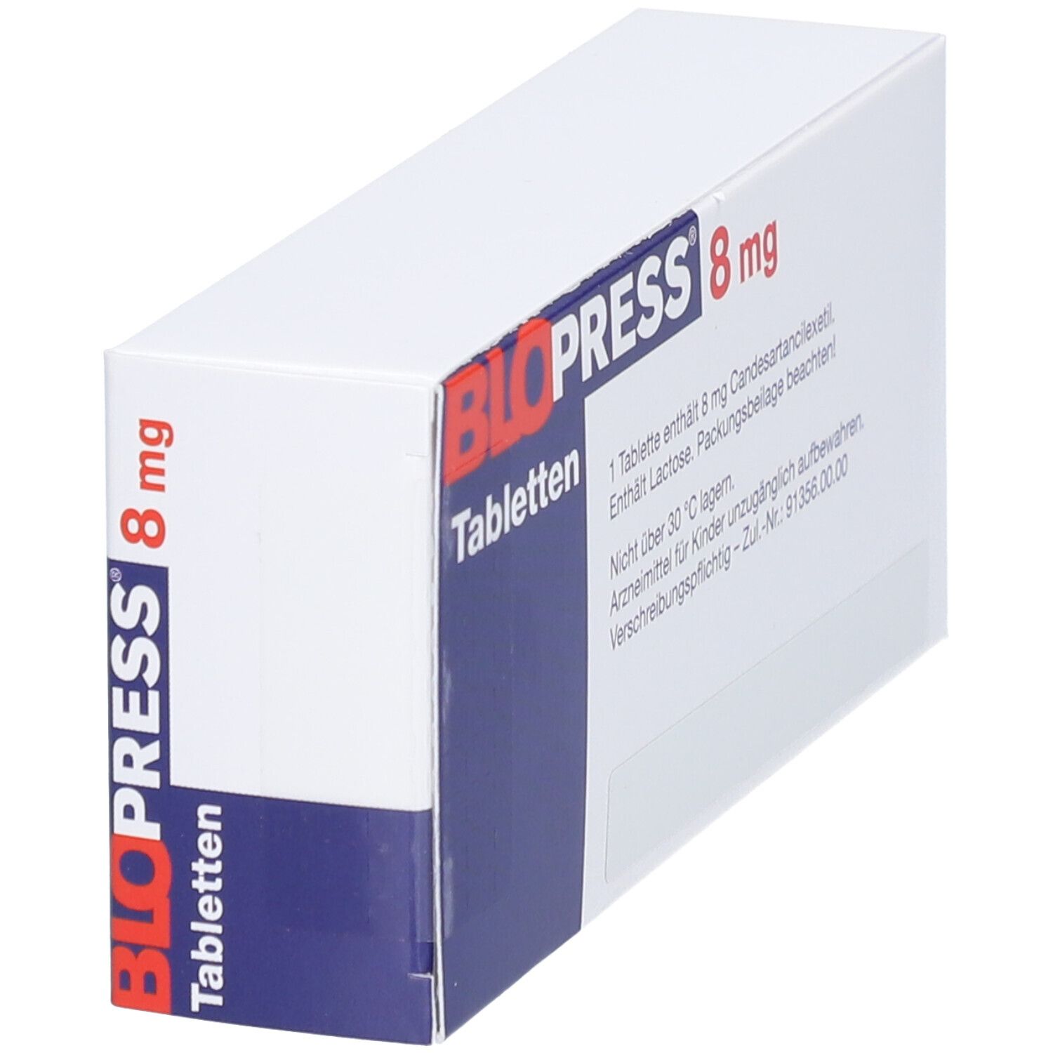 Blopress 8 mg 98 St mit dem E-Rezept kaufen - Shop Apotheke