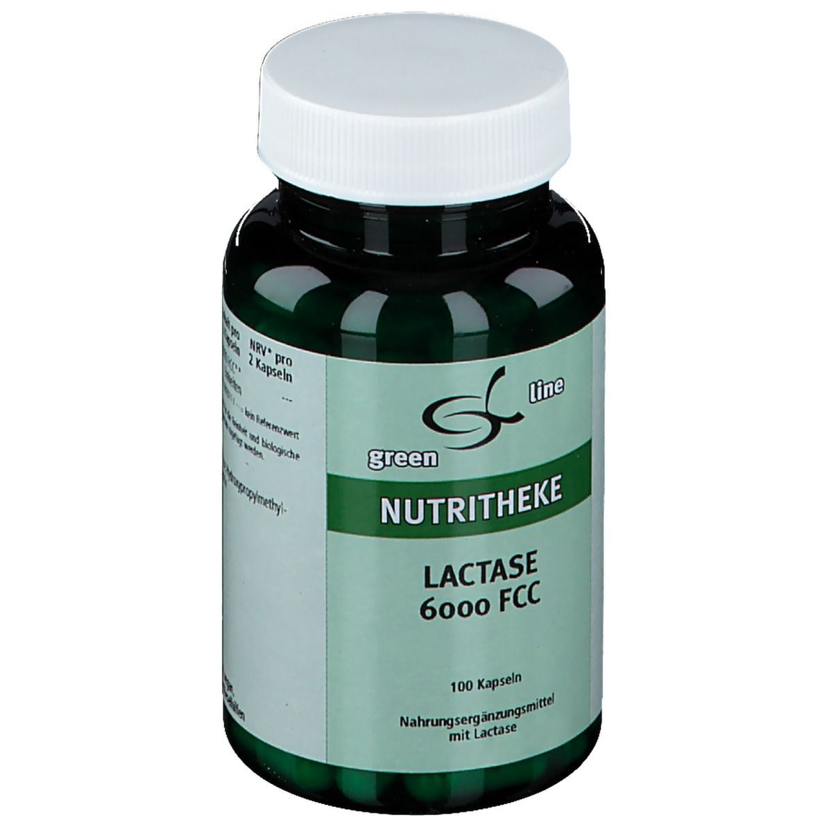 green line NUTRITHEKE LACTASE 6000 FCC 100 St - Shop Apotheke