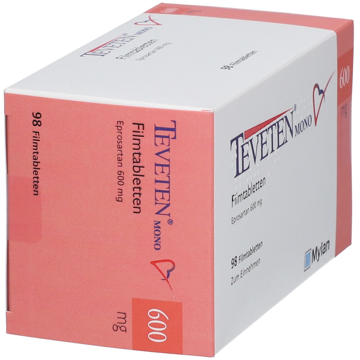Teveten Mono 600 mg 98 St mit dem E-Rezept kaufen - Shop Apotheke