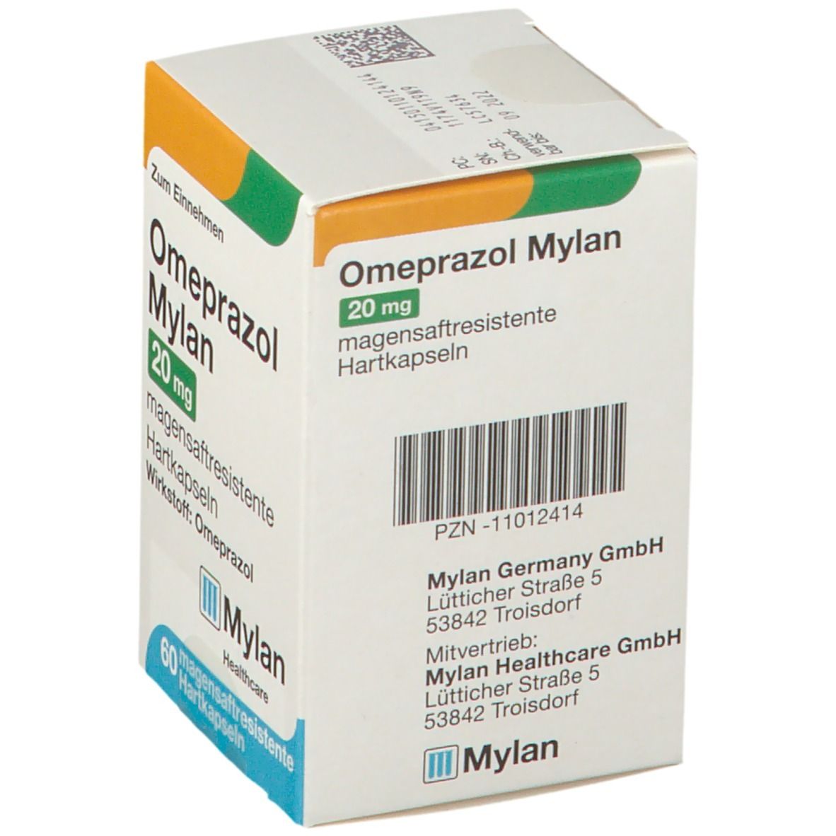 Omeprazol Mylan 20 mg 60 St mit dem E-Rezept kaufen - Shop Apotheke
