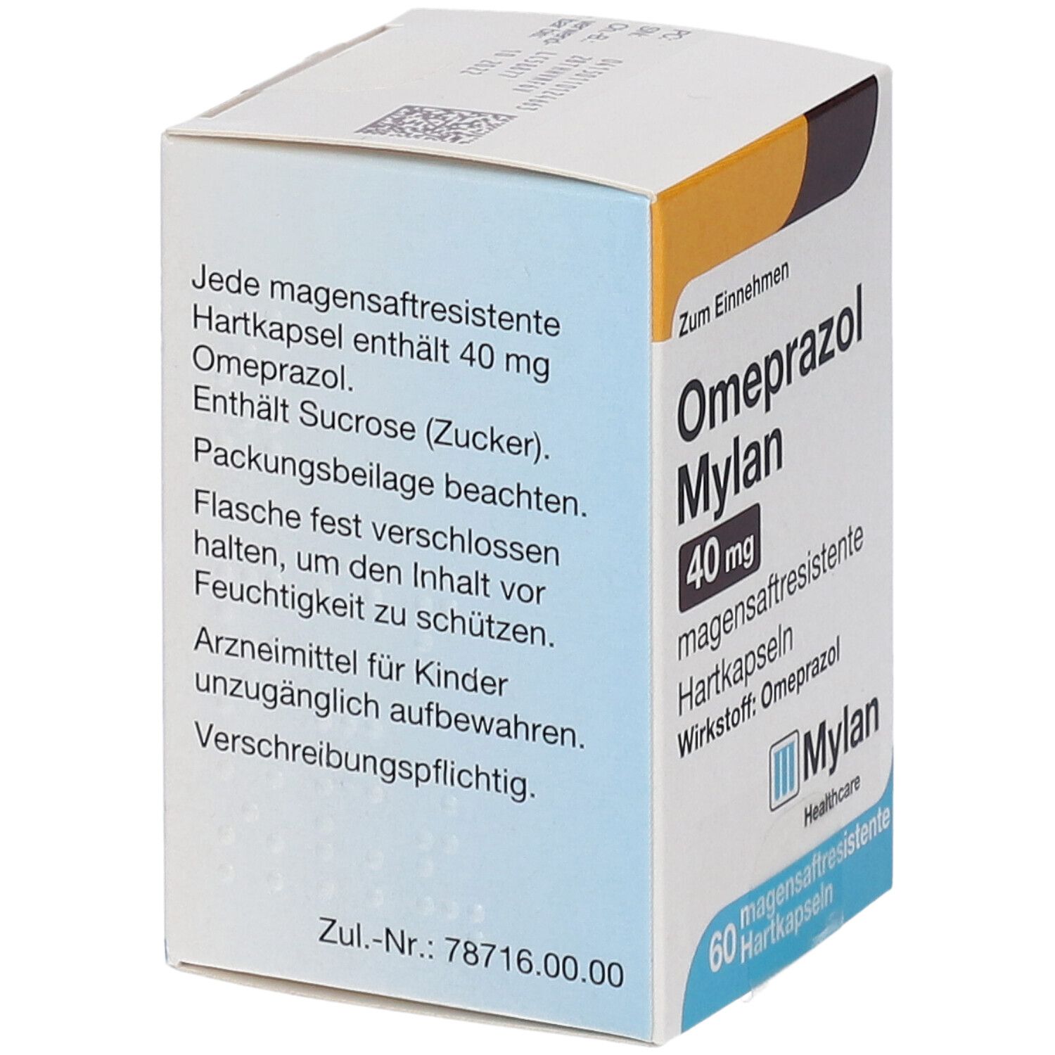 Omeprazol Mylan 40 mg 60 St mit dem E-Rezept kaufen - Shop Apotheke