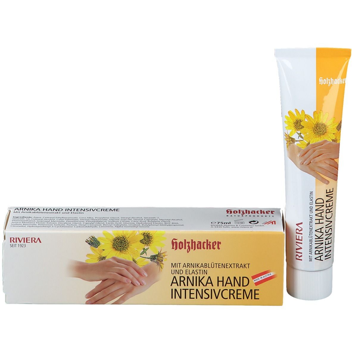 RIVIERA Holzhacker Arnika Hand intensiv Creme 75 ml - shop-apotheke.com