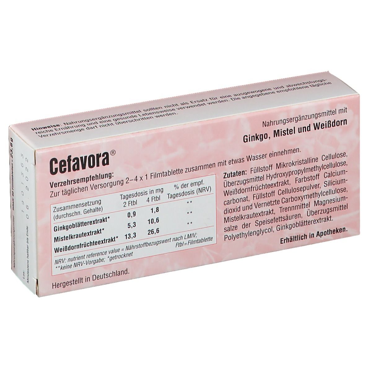 Cefavora® 60 St - Shop Apotheke