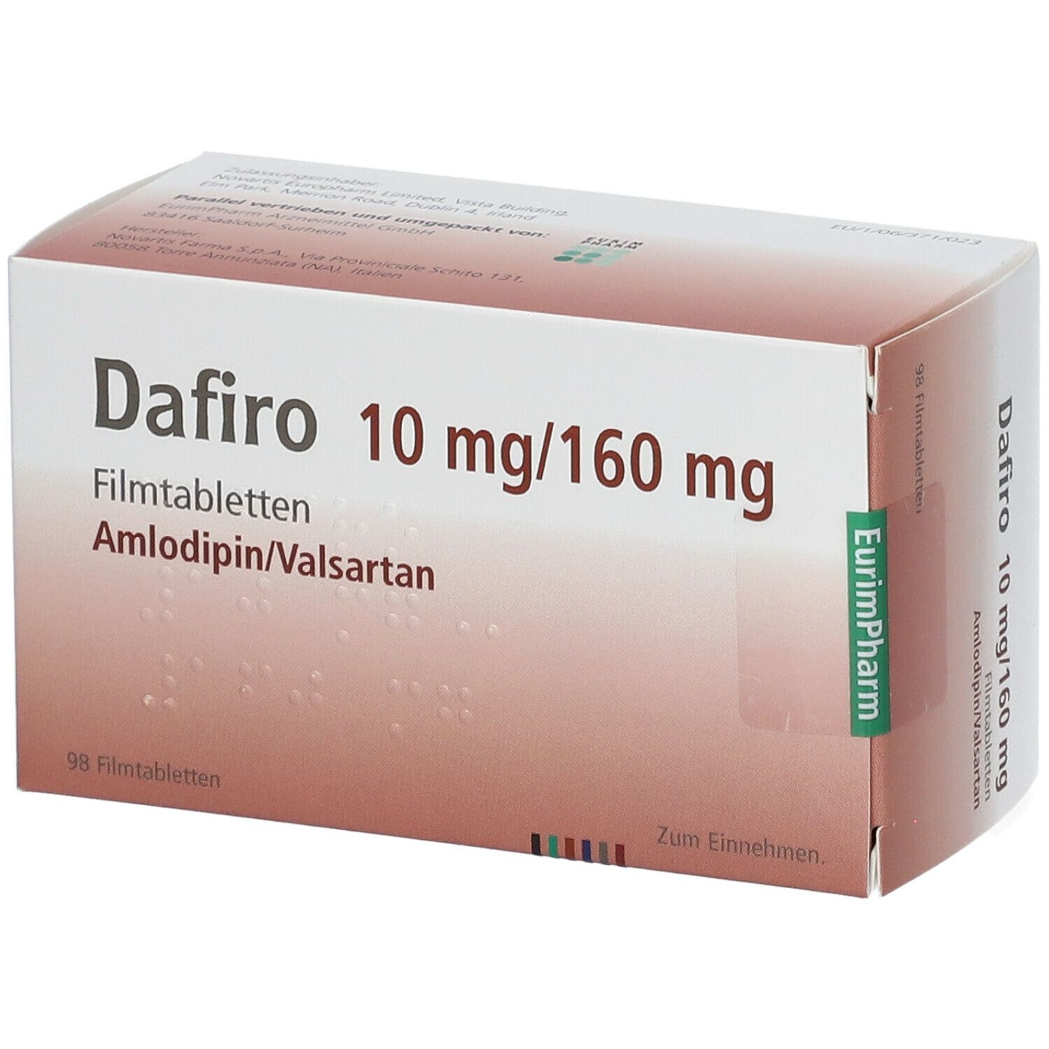 Dafiro 10 mg/160 mg 98 St mit dem E-Rezept kaufen - Shop Apotheke