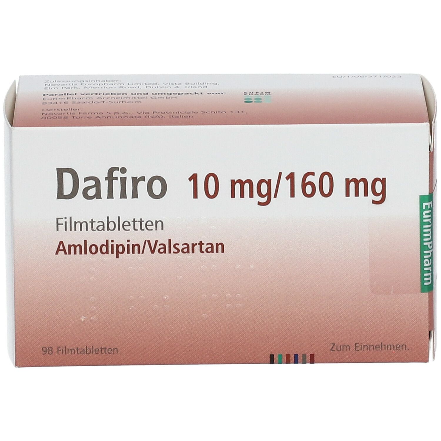 Dafiro 10 mg/160 mg 98 St mit dem E-Rezept kaufen - Shop Apotheke