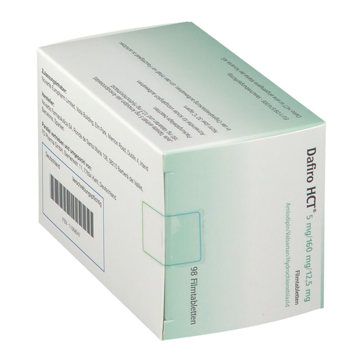 Dafiro HCT 5 mg/160 mg/12,5 mg 98 St mit dem E-Rezept kaufen - SHOP ...