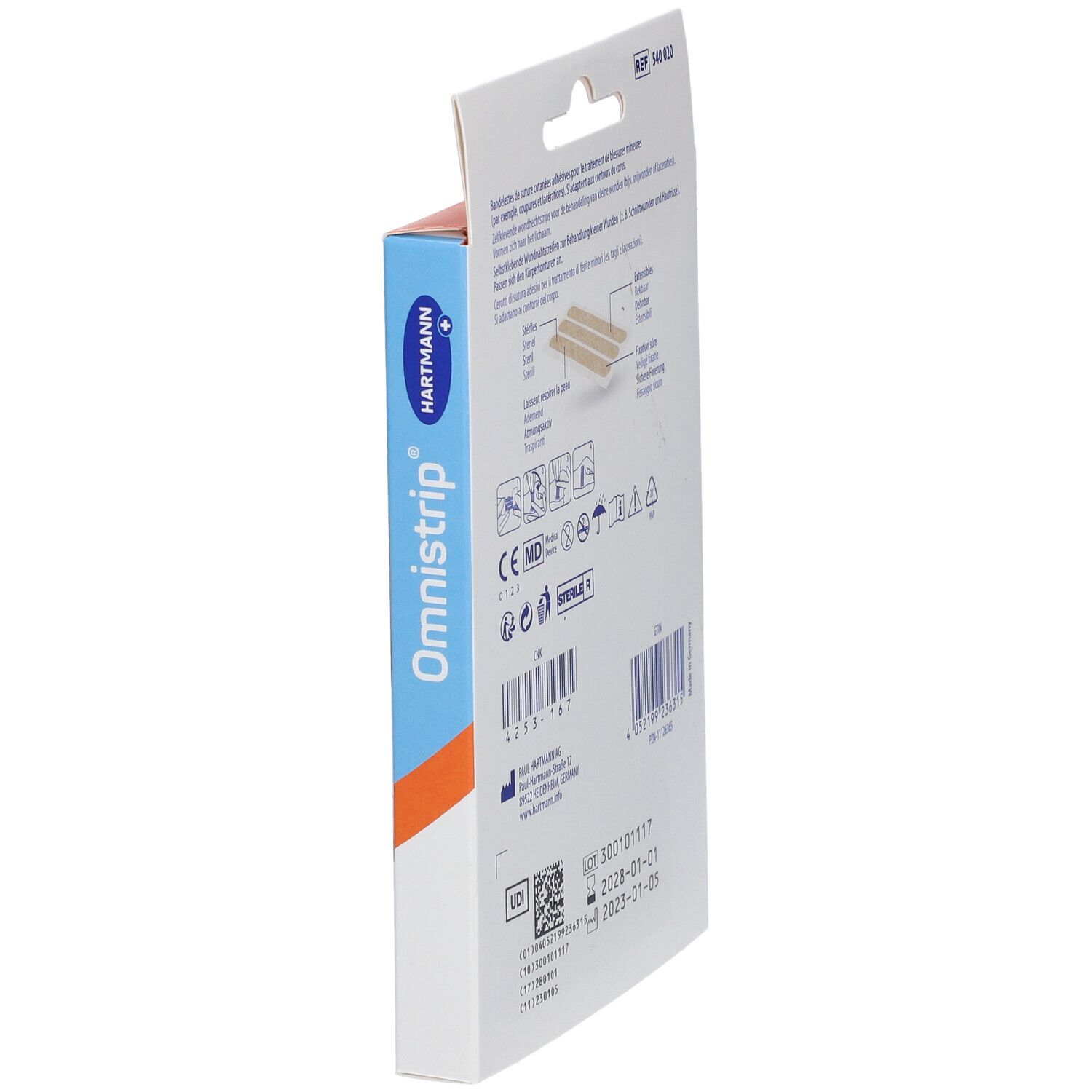 Omnistrip® Wundnahtstreifen 6 x 76 mm 2 St - shop-apotheke.com