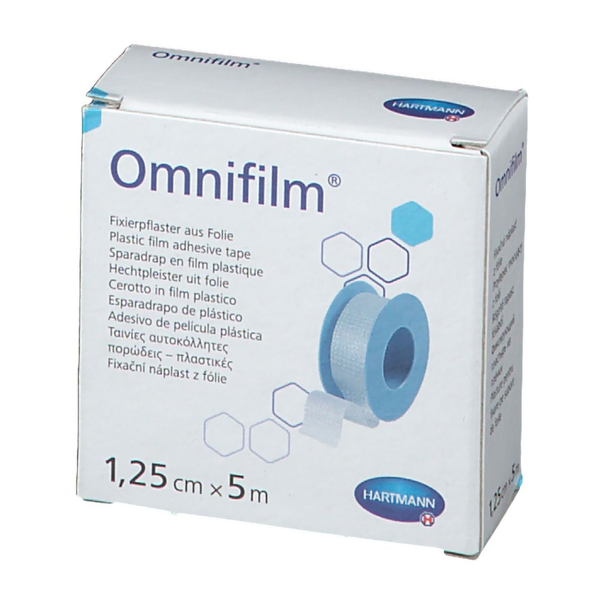 Omnifilm® Fixierpflaster 1,25 cm x 5 m 1 St - Shop Apotheke