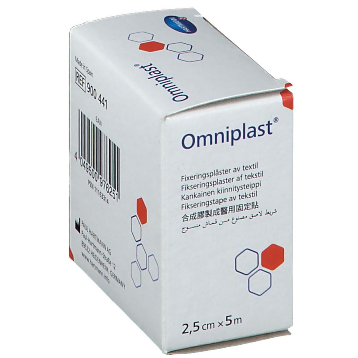 Omniplast® 2,5 cm x 5 m 1 St - Shop Apotheke