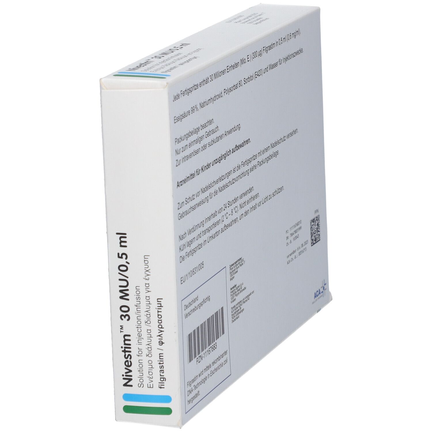 Nivestim® 30Mio.E/0.5Ml 5 St mit dem E-Rezept kaufen - Shop Apotheke