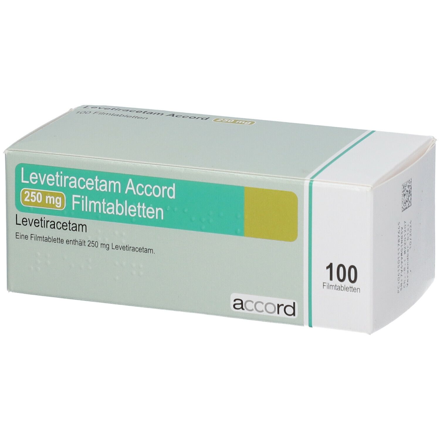 Levetiracetam Accord 250 mg 100 St mit dem E-Rezept kaufen - Shop Apotheke
