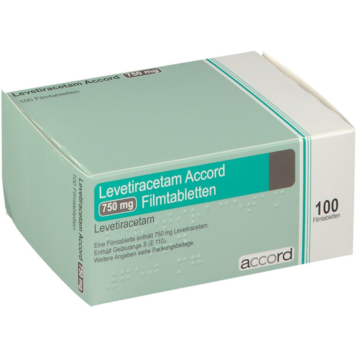 Levetiracetam Accord 750 mg 100 St - shop-apotheke.com