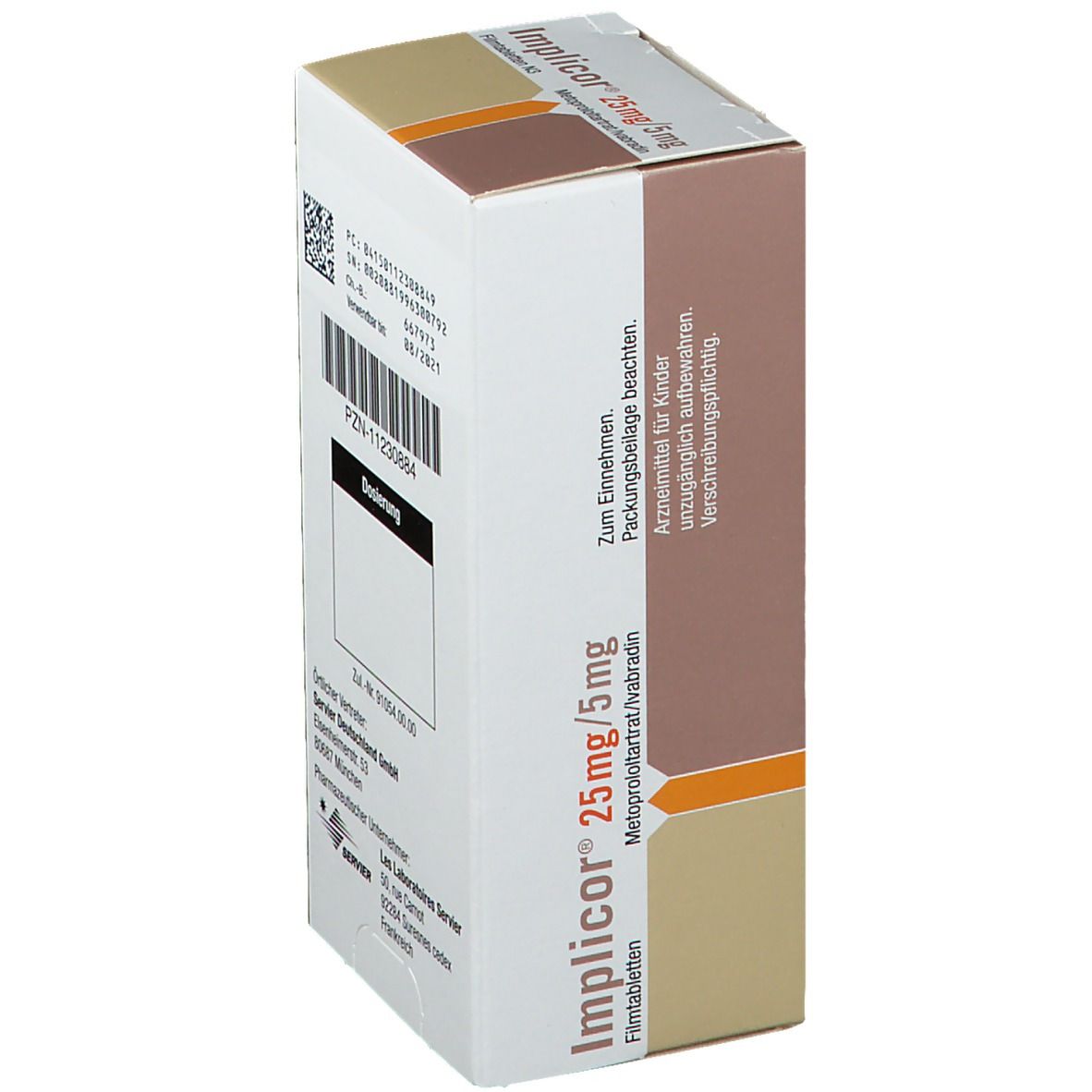Implicor® 25 mg/5 mg 98 St - shop-apotheke.com