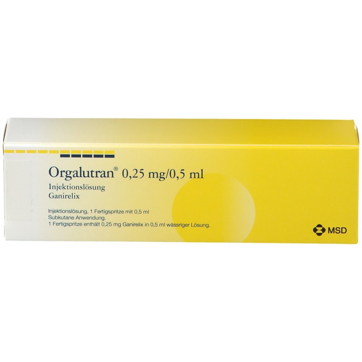 Orgalutran 0,25 mg/0,5 ml 1x1 St mit dem E-Rezept kaufen - Shop Apotheke