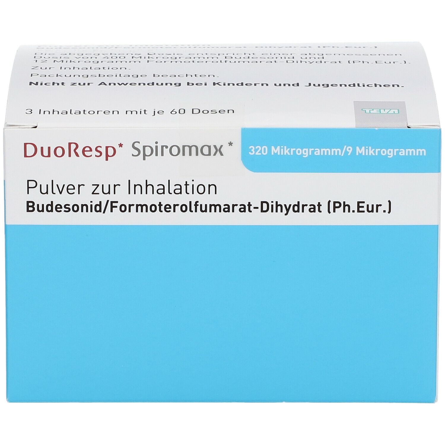 Duoresp Spiromax 320µg/9 µg/Dosis 3 St mit dem E-Rezept kaufen - Shop ...