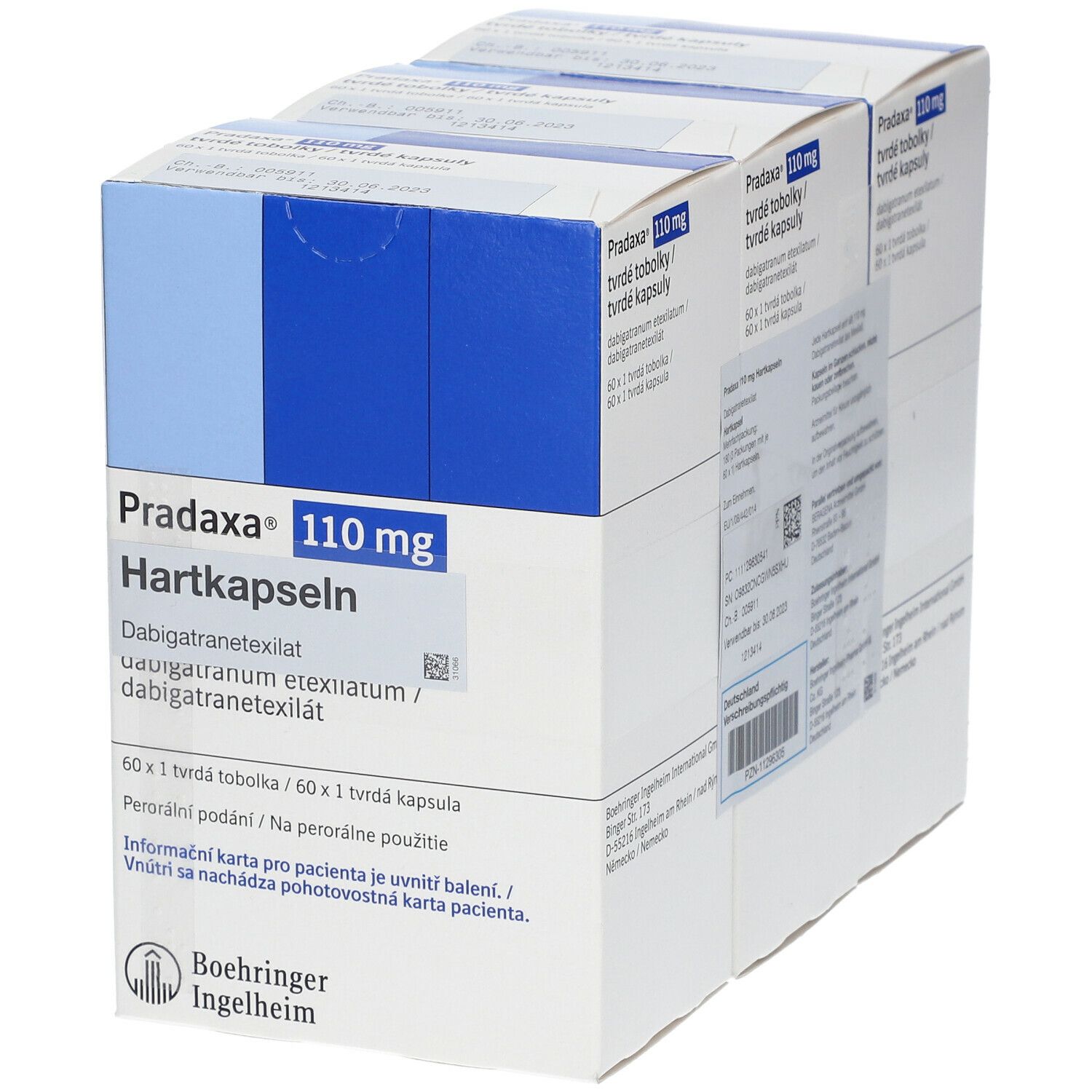 Pradaxa® 110 mg 180 St mit dem E-Rezept kaufen - Shop Apotheke