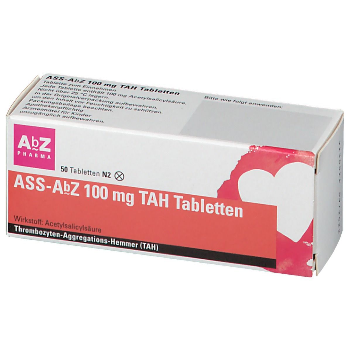 ASS-AbZ 100 mg TAH 50 St - shop-apotheke.com