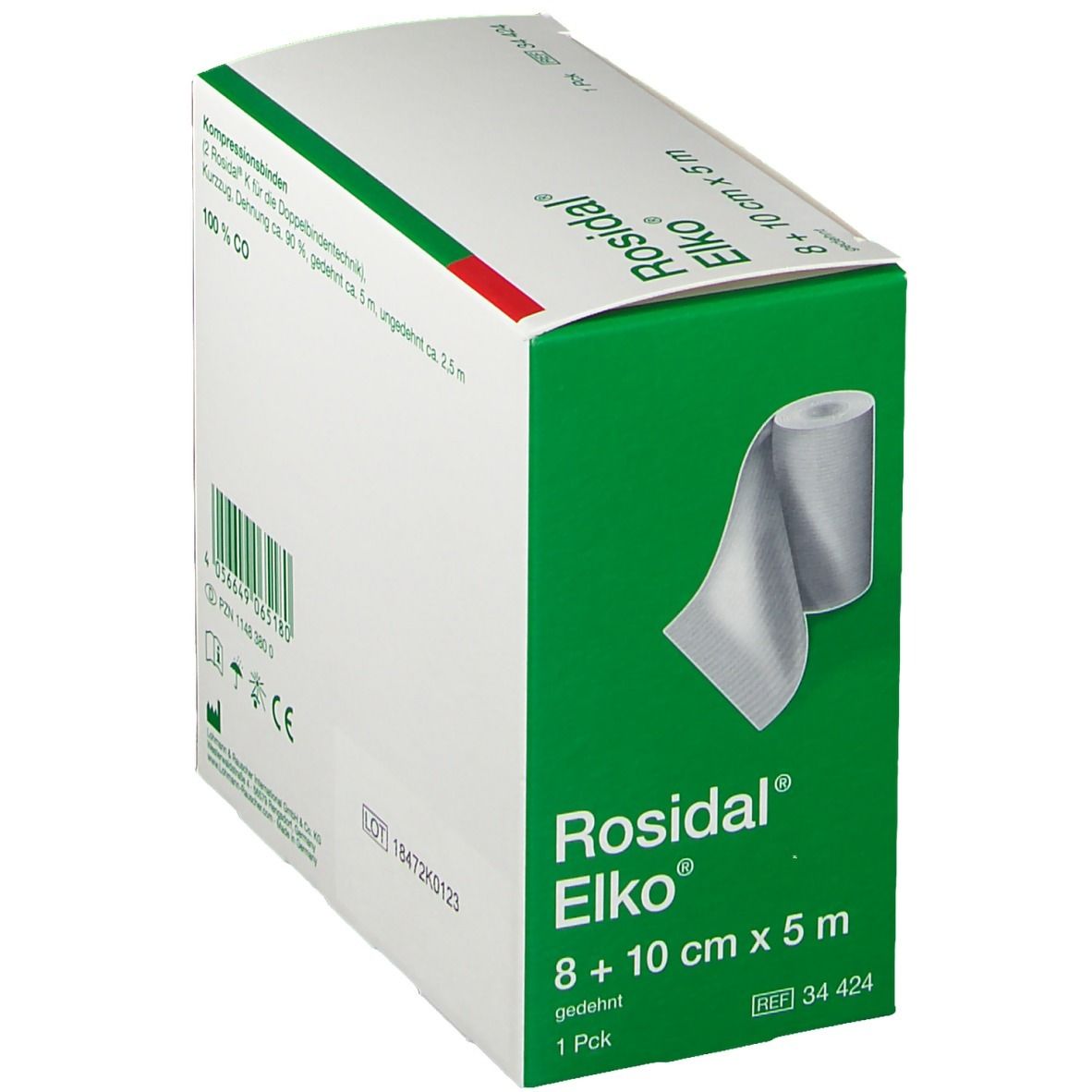 Rosidal® Elko® 10 cm x 5 m steril 2 St - Shop Apotheke