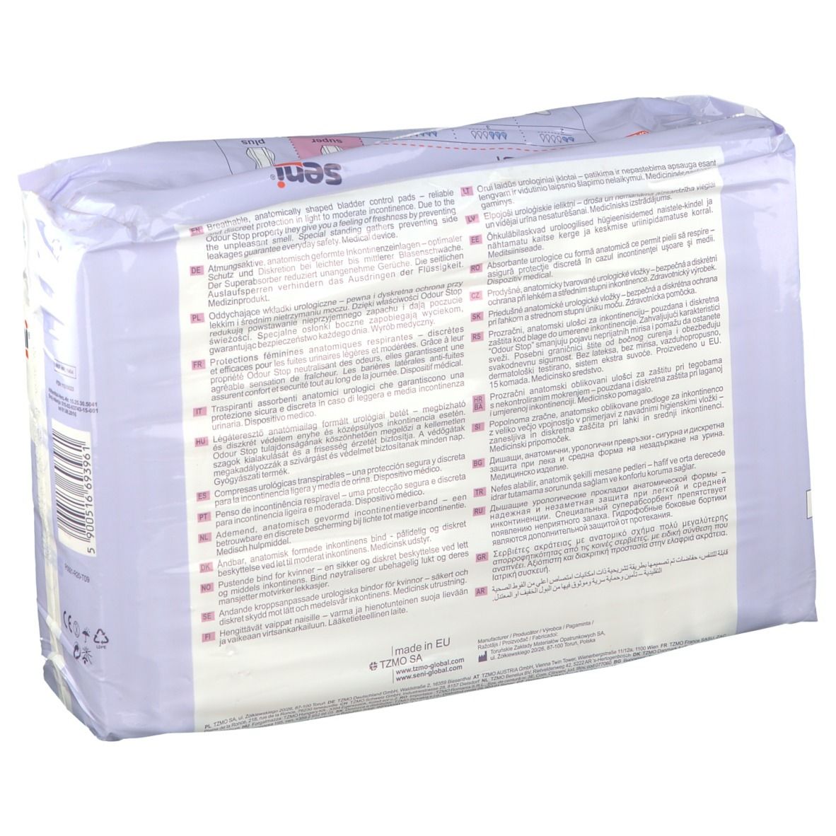 Seni Control Einlagen Super 15 St - Shop Apotheke