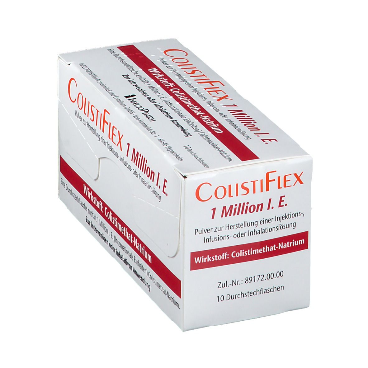 ColistiFlex 1 Million I.E. 10 St mit dem E-Rezept kaufen - Shop Apotheke