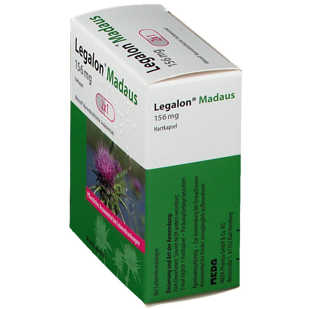 Legalon Madaus 156 mg 30 St - Shop Apotheke