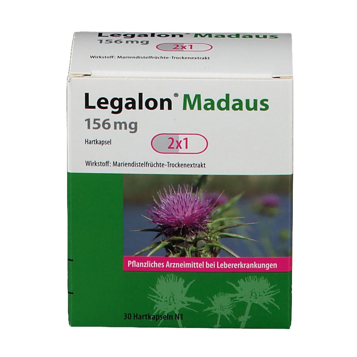 Legalon Madaus 156 mg 30 St - Shop Apotheke
