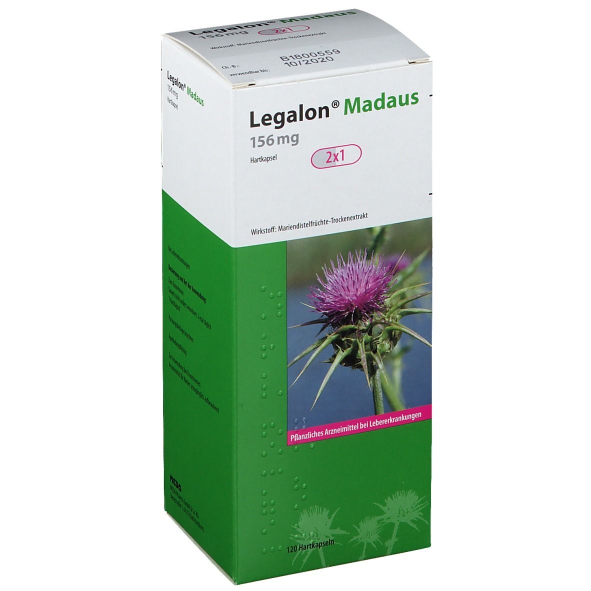 Legalon® Madaus 156 mg 120 St - Shop Apotheke