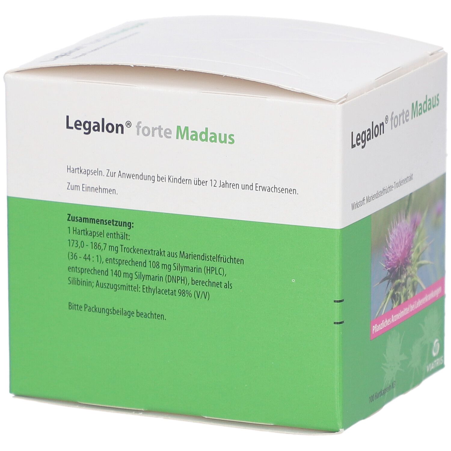 Legalon® forte Madaus 100 St - Shop Apotheke
