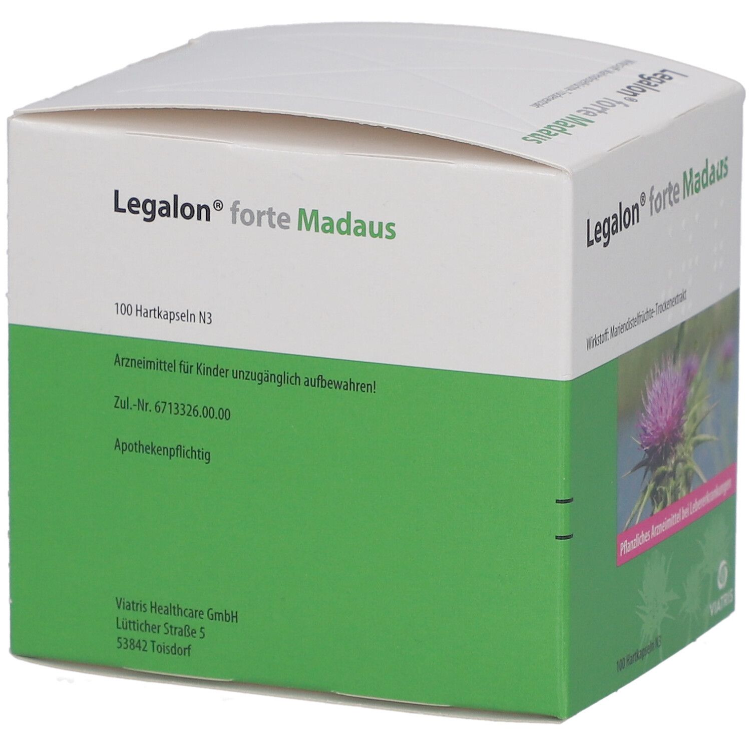 Legalon® forte Madaus 100 St - Shop Apotheke